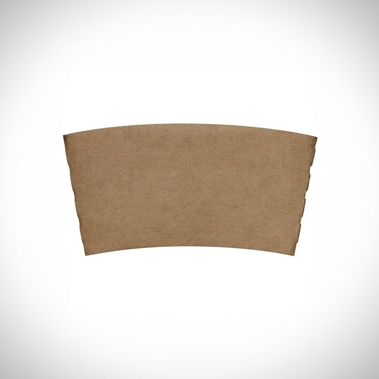 Paper Cup Sleeve, Kraft Color, For Single Wall Cups, Compostable ...