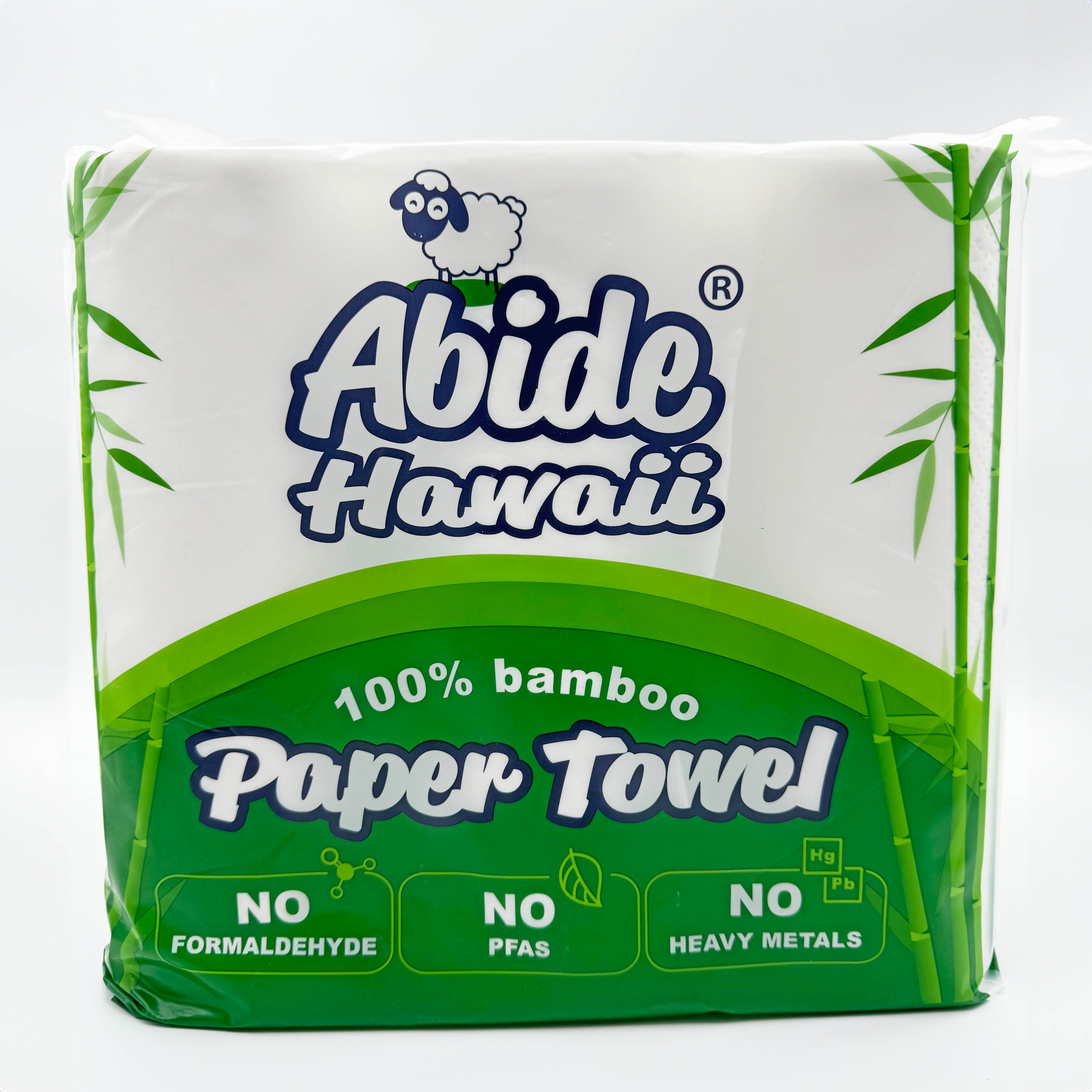 Bamboo Fiber 3-Ply Paper Towels – Abide Hawaii