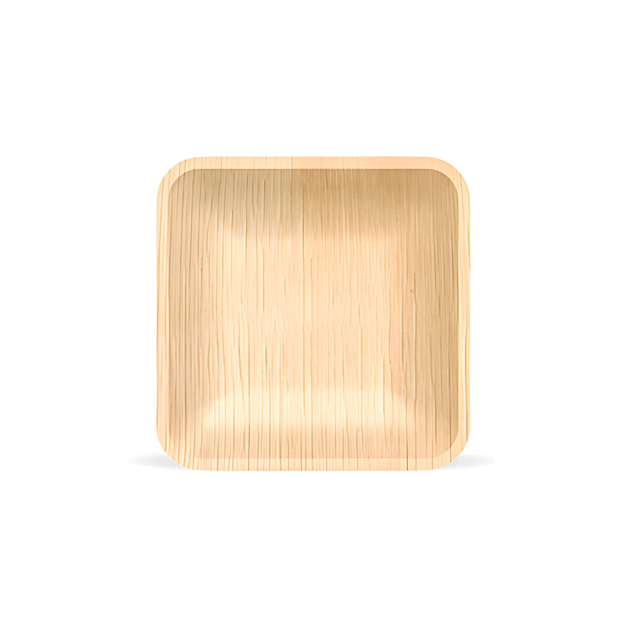 Palm Leaf Square Plate, Neutral Color, Heavy Duty, Events/Parties/Cate ...